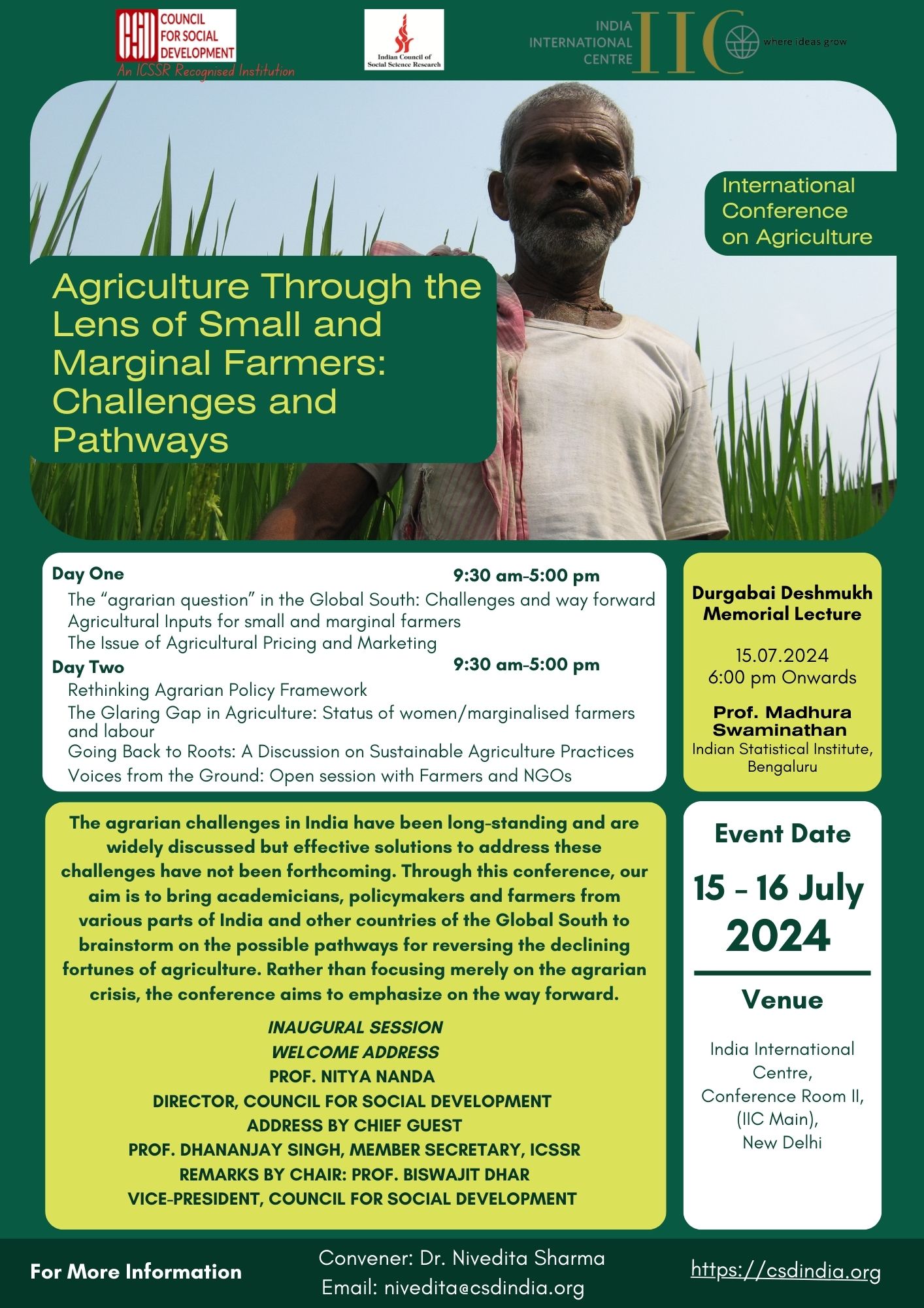 Agriculture through the Lens of Small and Marginal farmers: Challenges ...